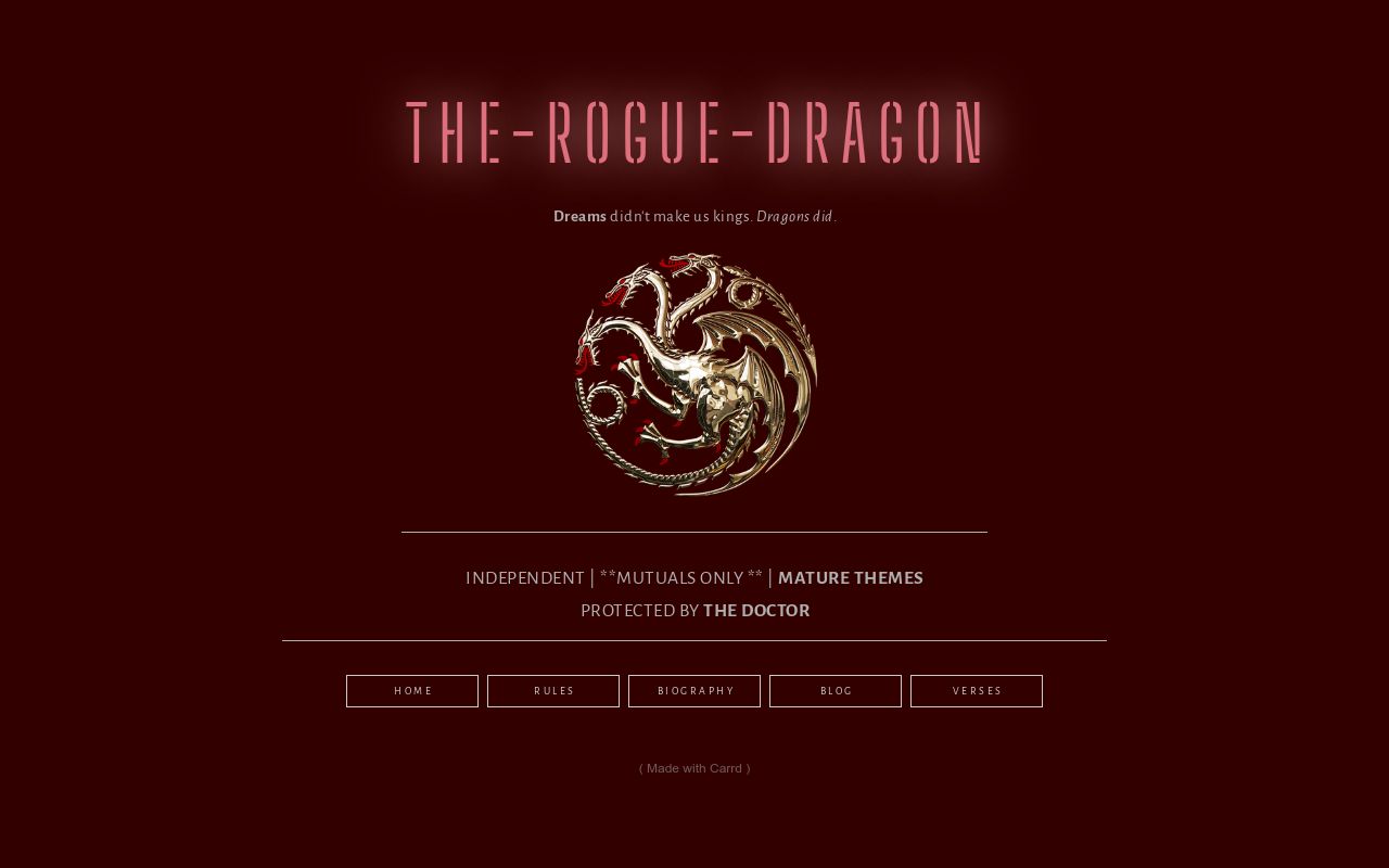 the-rogue-dragon's carrd